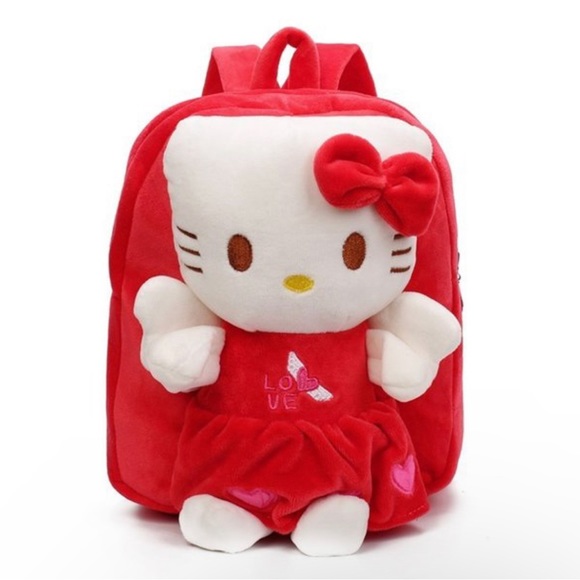 Hello Kitty | Accessories | Hello Kitty Plush Mini Backpack | Poshmark